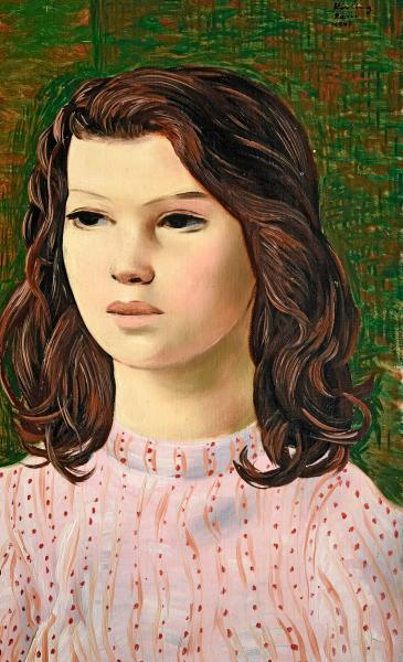 Jeune-fille au corsage rose, 1947 par Moïse KISLING sur le site de la ...