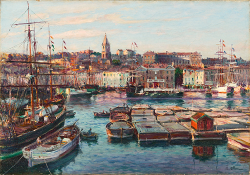 Emile LOUBON sur le site de la Galerie Alexis Pentcheff.