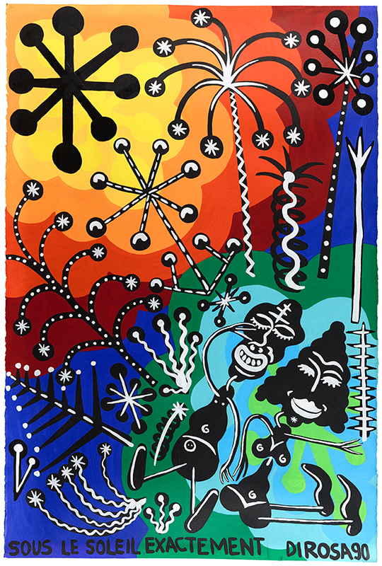 Sous le soleil exactement, 1990 par Hervé DI ROSA sur le site de la ...